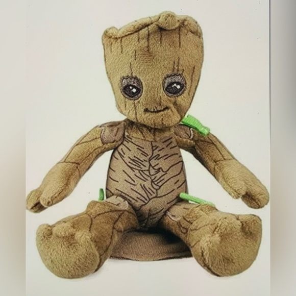 Disney | Toys | Marvel Groot Mini Magnetic Shoulder Plush Guardians Of ...